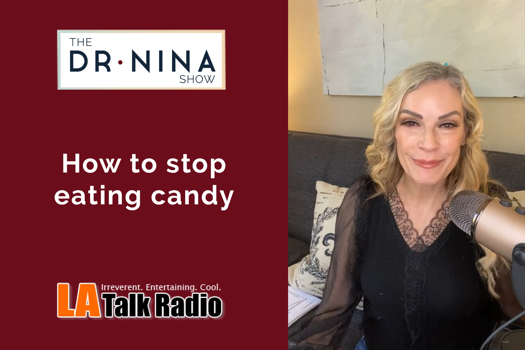 How to stop eating candy [Podcast] - Dr. Nina Inc.